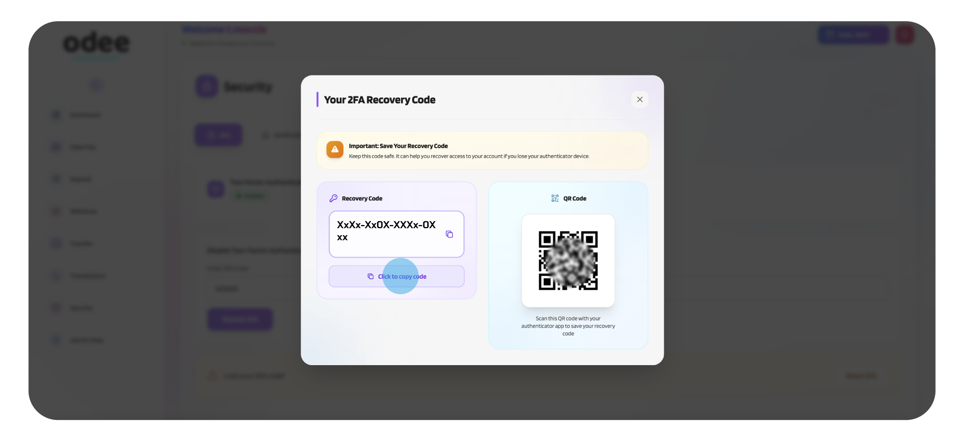 Odeeの2段階認証(2FA/TFA)を有効・無効にする方法は？ – Odee